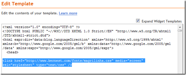 How to Add Custom Fonts to Blogger - Blogger Widgets